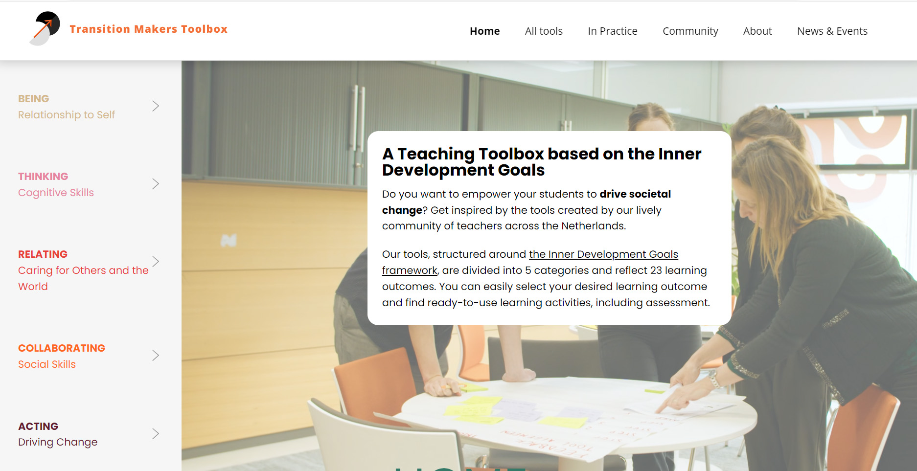 The Transition Makers Toolbox - Challenging Future Generations